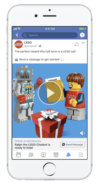 Lego leger godt med Messenger - Bureaubiz
