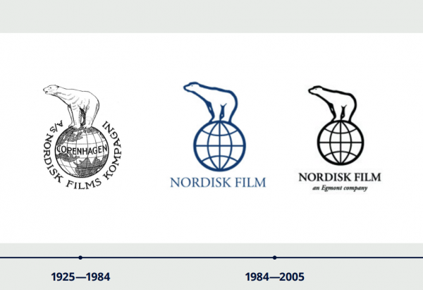 E-types stifter bag Nordisk Films nye logo - Bureaubiz